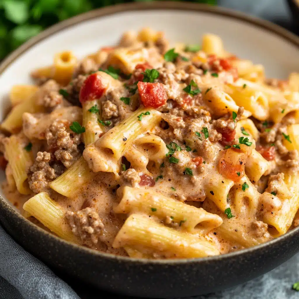 Creamy Rotel Pasta with Ground Beef: A Quick & Hearty Dinner Winner