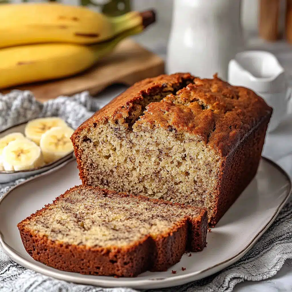 Easy Banana Bread Recipe: The Best Moist Banana Bread with 3 Bananas