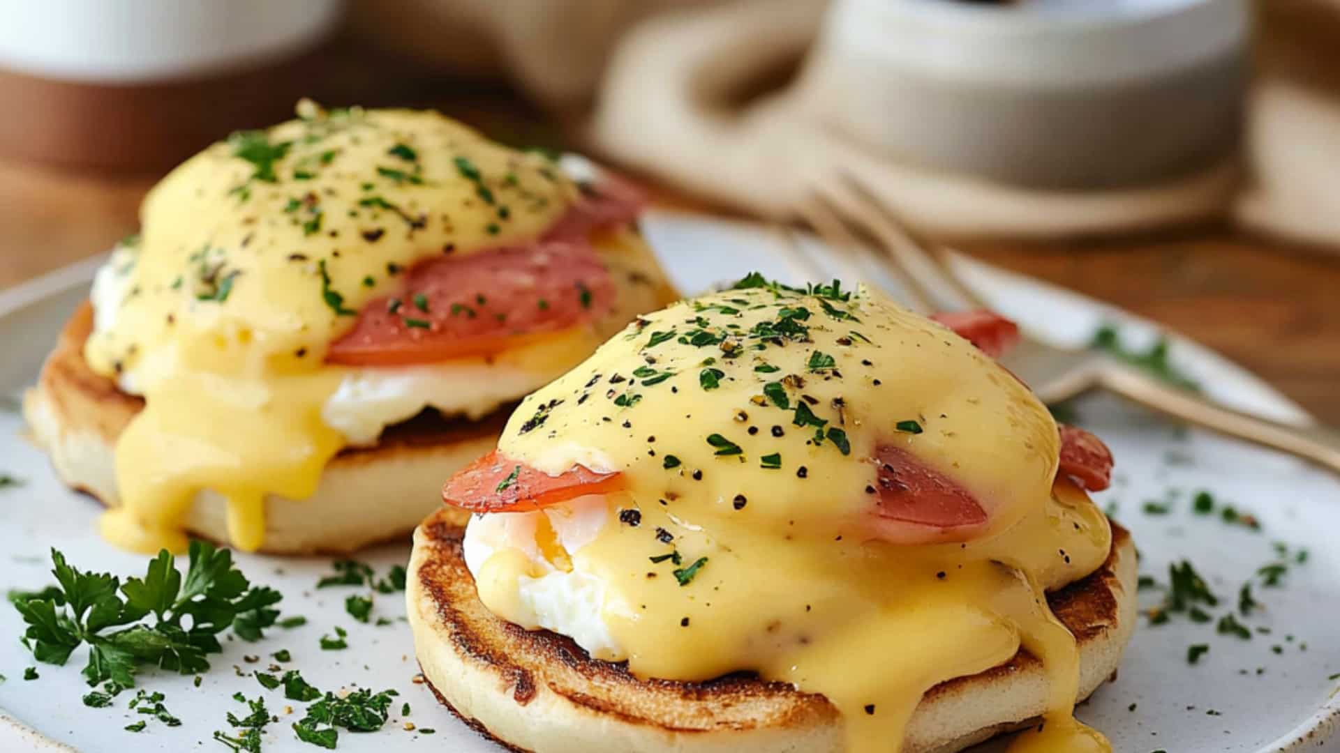 Eggs Benedict : The Perfect Breakfast Treat with Homemade Hollandaise ...