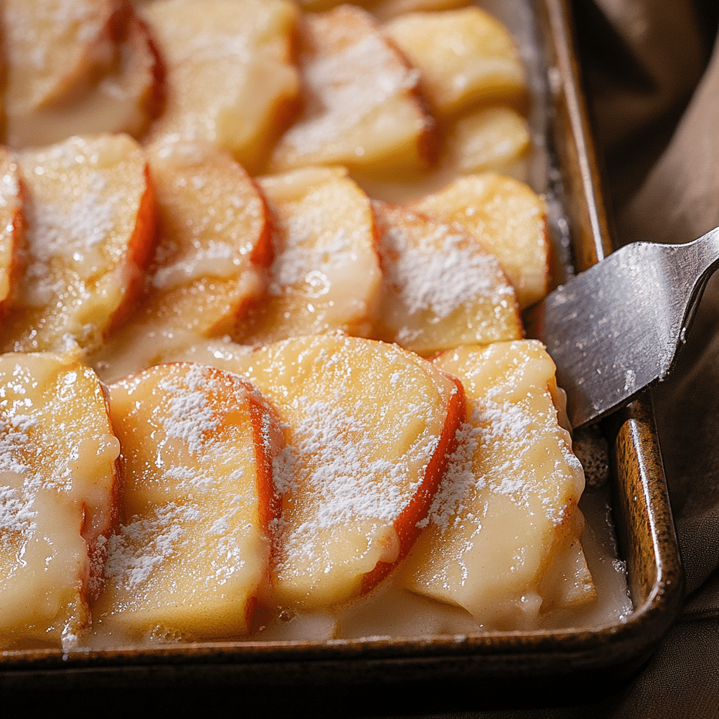 Chicago-style Apple Slices