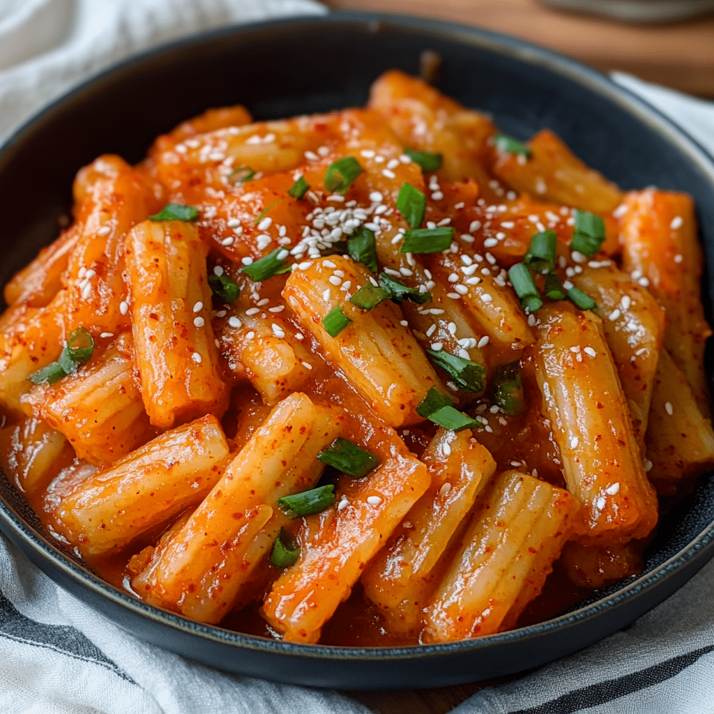 Crispy Rice Cakes with Spicy Peanut Sauce