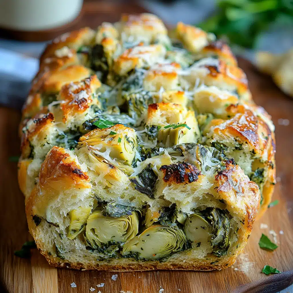 Irresistible Spinach Artichoke Pull Apart Bread Recipe Everyone Will ...